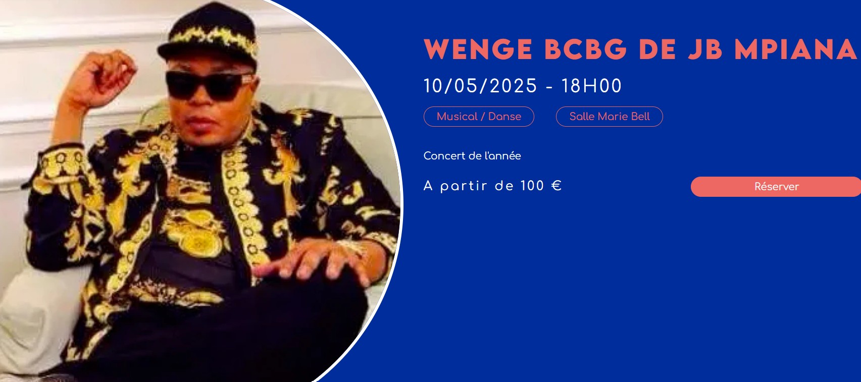 Faute de visas, le concert de JB Mpiana attendu ce samedi reporté à une date ultérieure - Finance